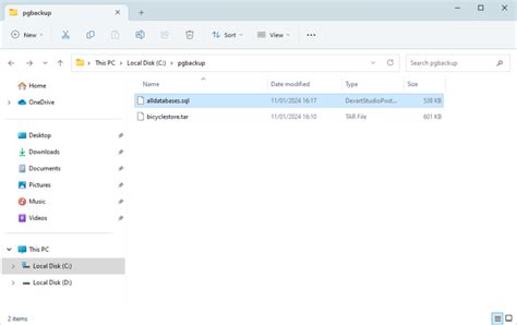 postgresql database backup and restore using pg dump and gui step by
