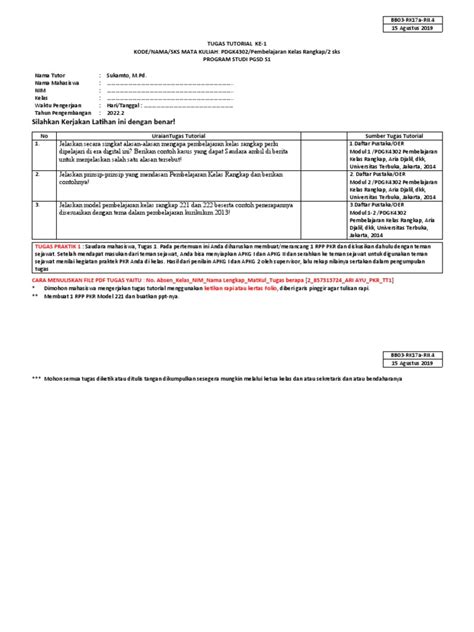 i lms tugas tutorial 1 pkr pdf