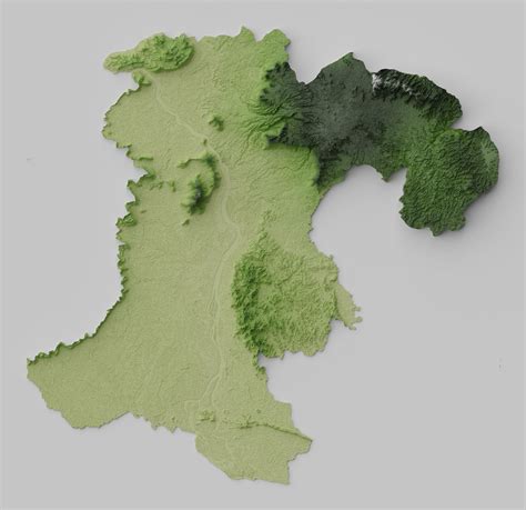 Creating A 3d Topographic Map With Blender