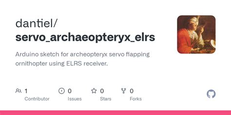 Github Dantielservoarchaeopteryxelrs Arduino Sketch For