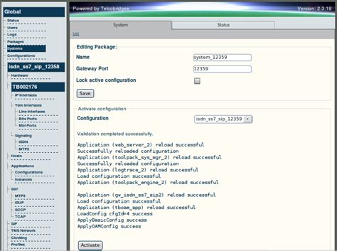 Toolpack V Activating The Configuration TB Wiki