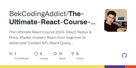 github bekcodingaddict the ultimate react course with jonas