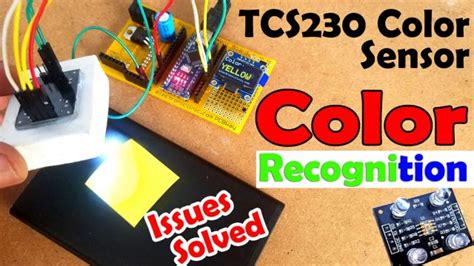 TCS230 Color Sensor Arduino Code Circuit Arduino Color Detector