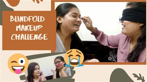 Blindfold Makeup Challenge | PRERNA JHA | - YouTube
