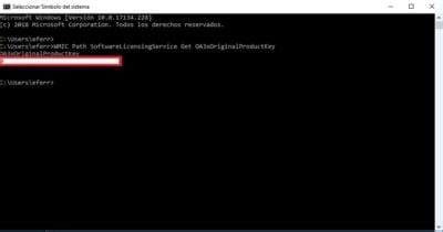 Cómo saber el número de tu licencia de Windows 10