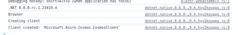 Deadlock In Blazor Wasm Cosmoclient That Happens In Net7 But Not