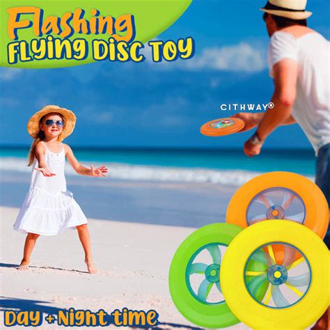 Cithway® Flashing Flying Disc Toy Meomeland