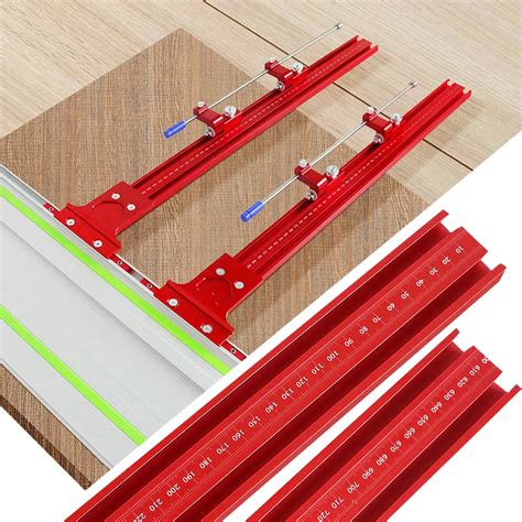 3000mm Parallel Rail Guide System Aluminium Circular Saw Track Set ...