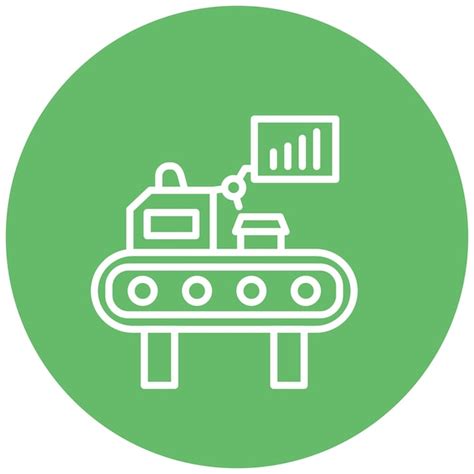 Premium Vector Lean Manufacturing Vector Icon Can Be Used For Mass Production Iconset