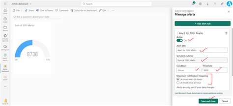 Alerts In Power BI Service Ashish Coder