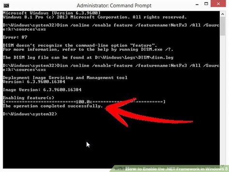 How To Enable The NET Framework In Windows Steps