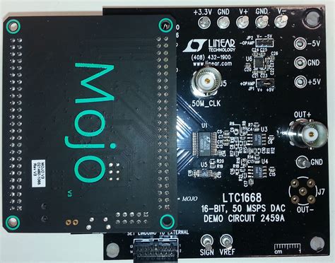 16 Bit Dac Demo Board Features 50 Ms Sec Converter