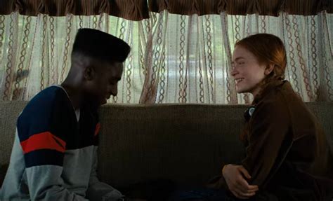 Lucas And Max Last Happy Moments Lucas Stranger Things Stranger