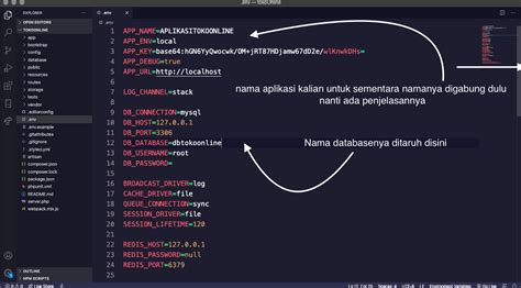 TUTORIAL LARAVEL UNTUK PEMULA CARA MENGHUBUNGKAN FRAMEWORK LARAVEL DENGAN DATABASE MYSQL