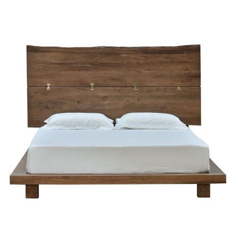 Solid Base Platform Bed Queen Homystyle