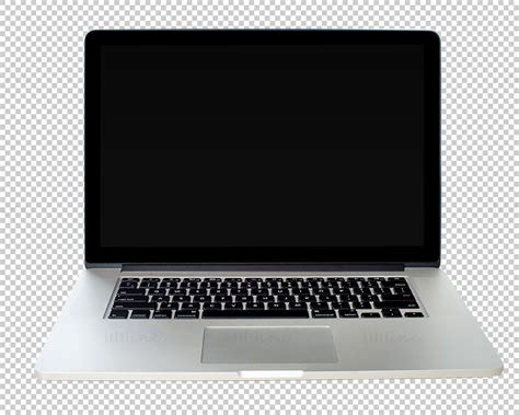 Macbook Laptop Front View Png