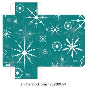 Cube Box Template Stock Vector Royalty Free 252380794 Shutterstock