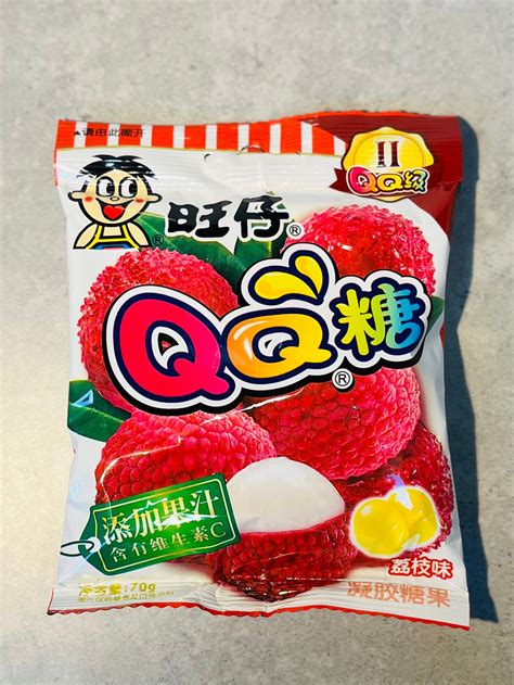 旺仔qq糖荔枝味70g Wz Qq Gummy Candy Lychee La Mart Asian Supermarket 辣妈超市