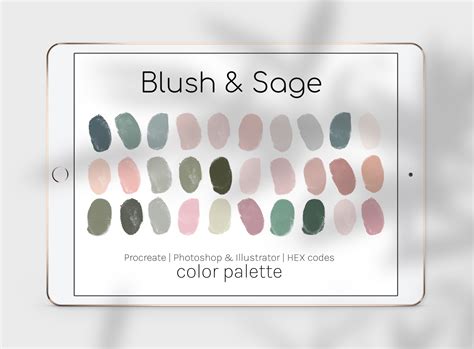 Blush Color Palette