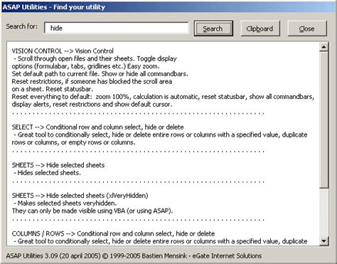 asap utilities for excel news asap utilities new version 3 09 released