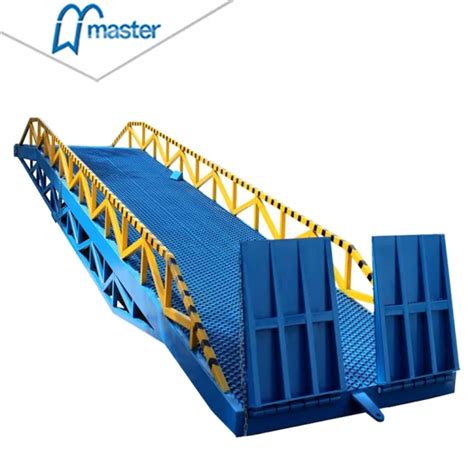 10t dock ramp loading movable loading dock ramp leveler container