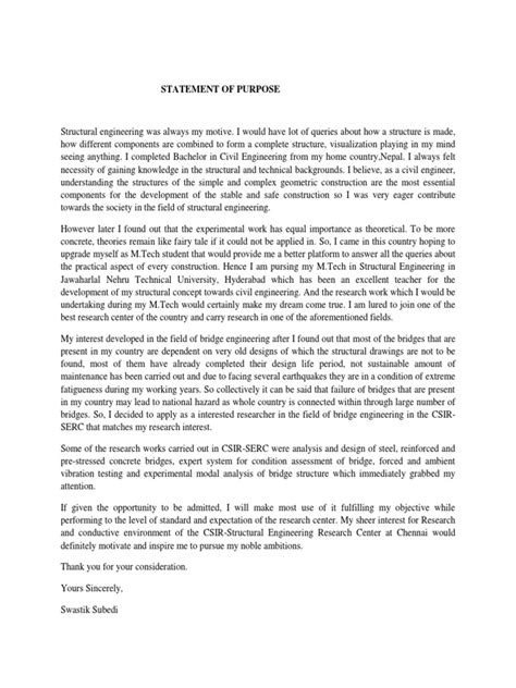 Sop Structural Engineering Engineering