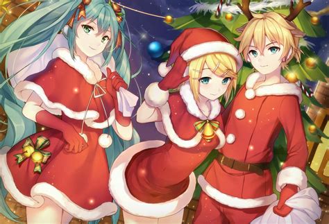 Miku Ren And Rin By Vocaloiddiva On Deviantart