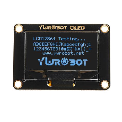 ywrobot 1 3 inch oled display module iic i2c oled shield for arduino e