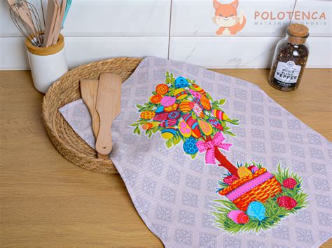 Вафельні рушники Великодні купити недорого оптом M6225 купити в інтернет магазині Polotenca