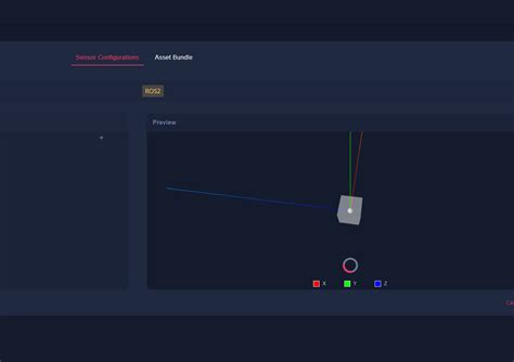 sensor config editor uses left handed coordinate systems · issue 1308