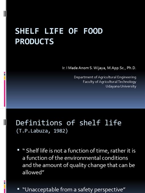 3a shelf life prediction download free pdf shelf life food industry