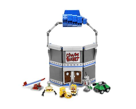 Lego Set 4981 1 The Chum Bucket 2007 Spongebob Squarepants Rebrickable Build With Lego