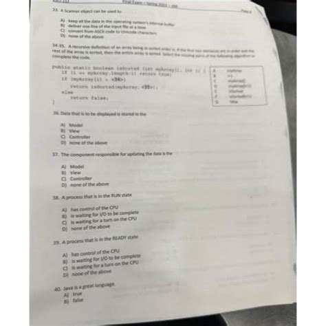 Solved Please Solve These Mcqs