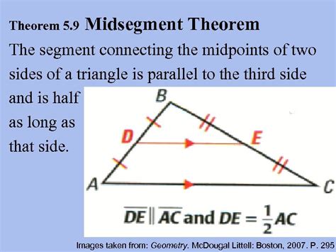 Geometry Chapter 5 5 4 Midsegment Theorem And