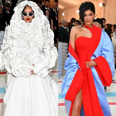Rihanna Kylie Jenner And More Switched Met Gala Looks For After Parties
