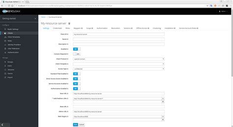 Enabling Authorization Services Keycloak Documentation