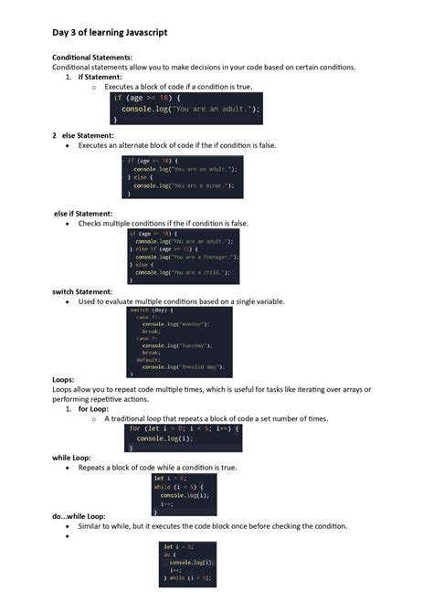 Harshal Sawale On Linkedin Javascript Learningjourney Day3 Coding