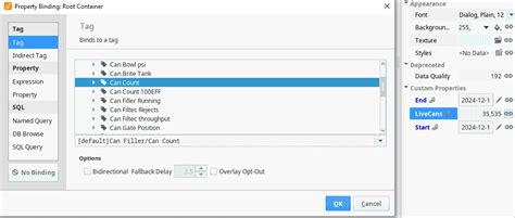 How To Populate A Power Table With Select Query And Tag Values