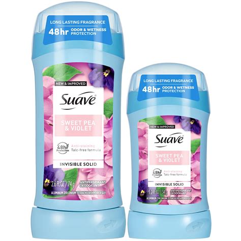 Suave Antiperspirant Deodorant For Women Sweet Pea