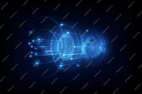 Premium Vector Connection Line On Networking Telecommunication Concept Background