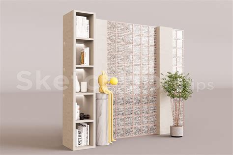 15257 Free Sketchup Glass Brick Model Download Sketchup Models For