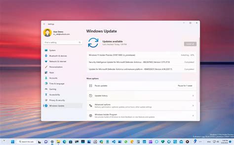 Windows 11 Build 25197带来了平板电脑的新任务栏ui
