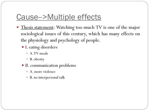 Ppt Cause And Effect Essay Powerpoint Presentation Free Download