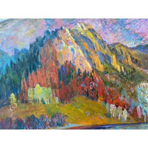 Купить картину Вечер Ущелье в Москве от художника Суздальцев Виктор