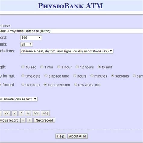 Physionet Configuration Download Scientific Diagram