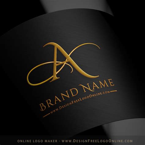 Initials Logo Maker Ze Logo Free Stock Vectors