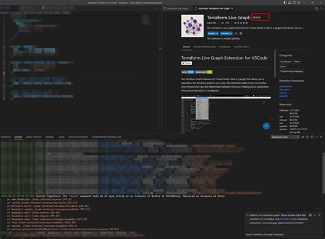 Extension Give Error In VSC Command Dot Failed MESSAGE Spawn Dot ENOENT Issue 1