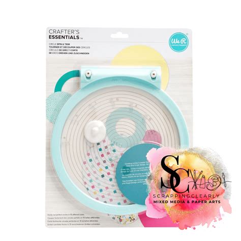 We R Memory Keepers Circle Spin Trim Scrappingclearly Pty Ltd