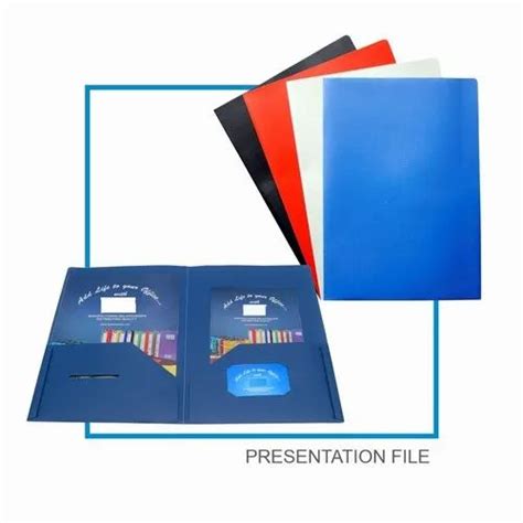 SPS Plastic Presentation File Folder At 100 Piece In Thane ID 23953901497