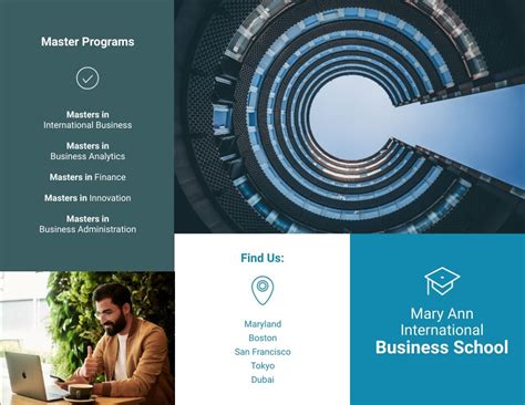 Data Analytics Services Brochure Template Visme
